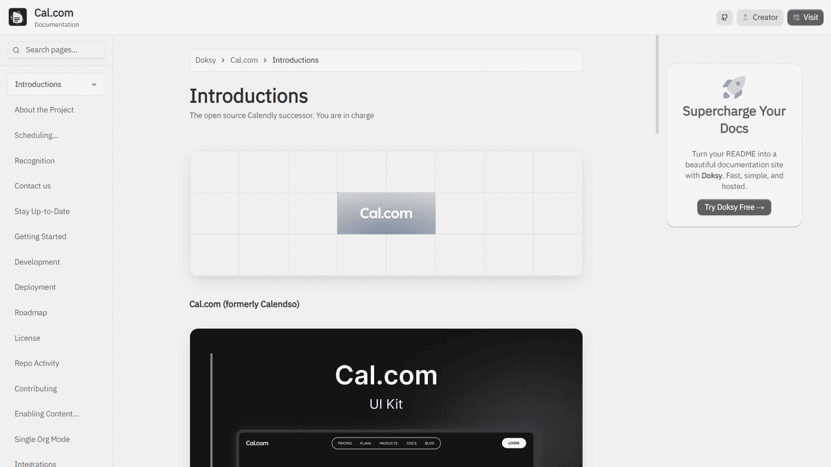 Doksy | Turn Your README into Beautiful Documentation
